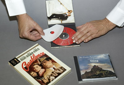 EM DVD/CD Overlay with 1 Strip – Library Advantage